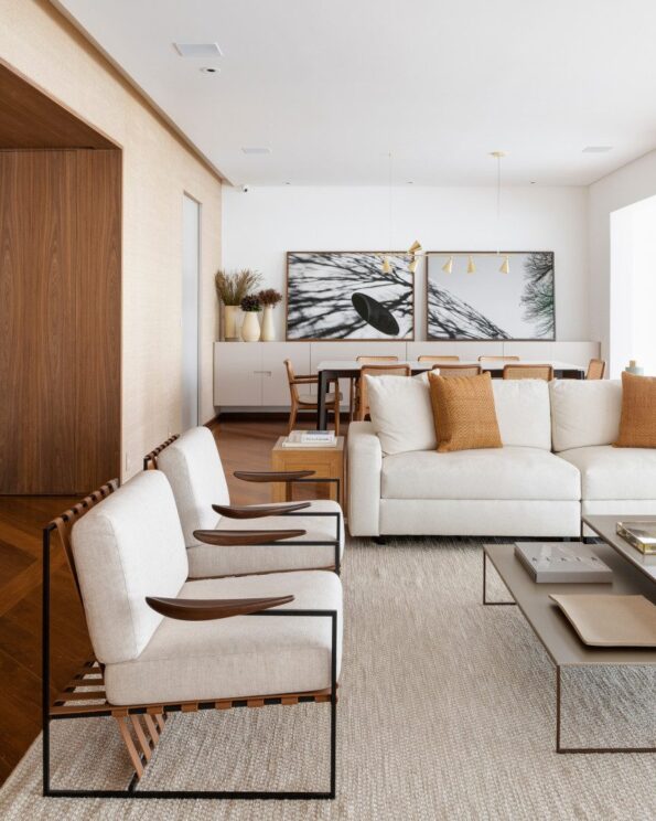 Tons terrosos na decoração: cores + como usar na sua casa