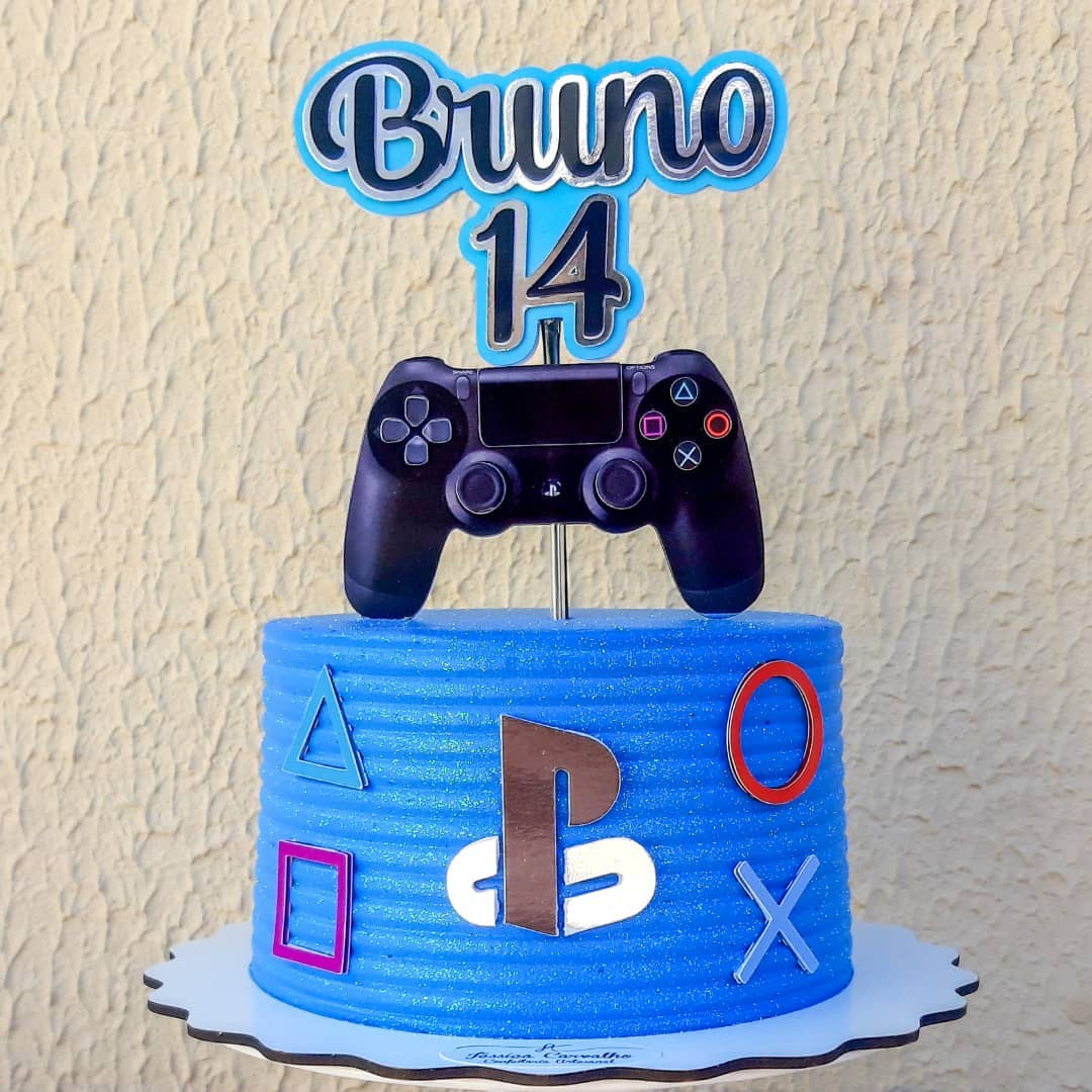 Bolo de videogame: 80 ideias que vão elevar o nível da sua festa