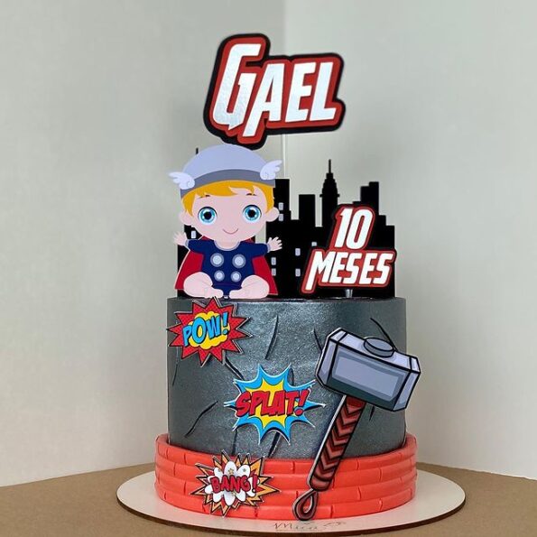 Bolo do Thor: 70 modelos + 5 tutoriais para uma superfesta