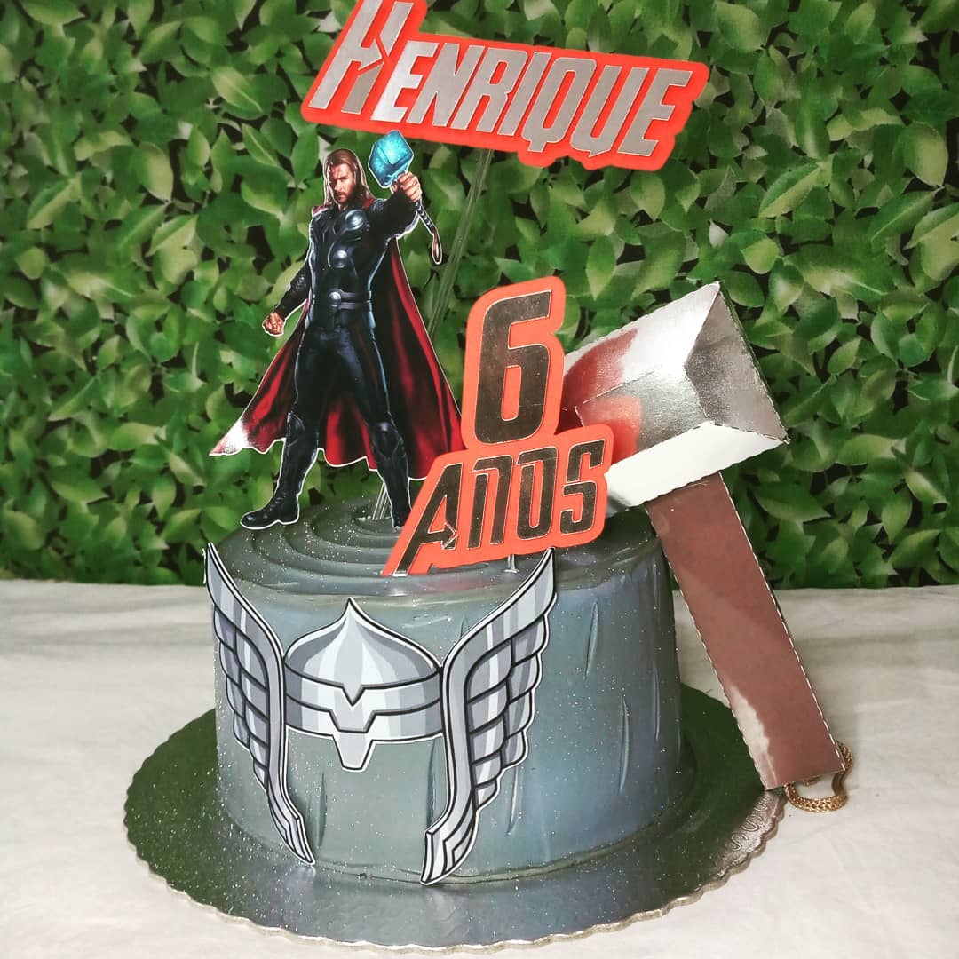 Bolo do Thor: 70 modelos + 5 tutoriais para uma superfesta