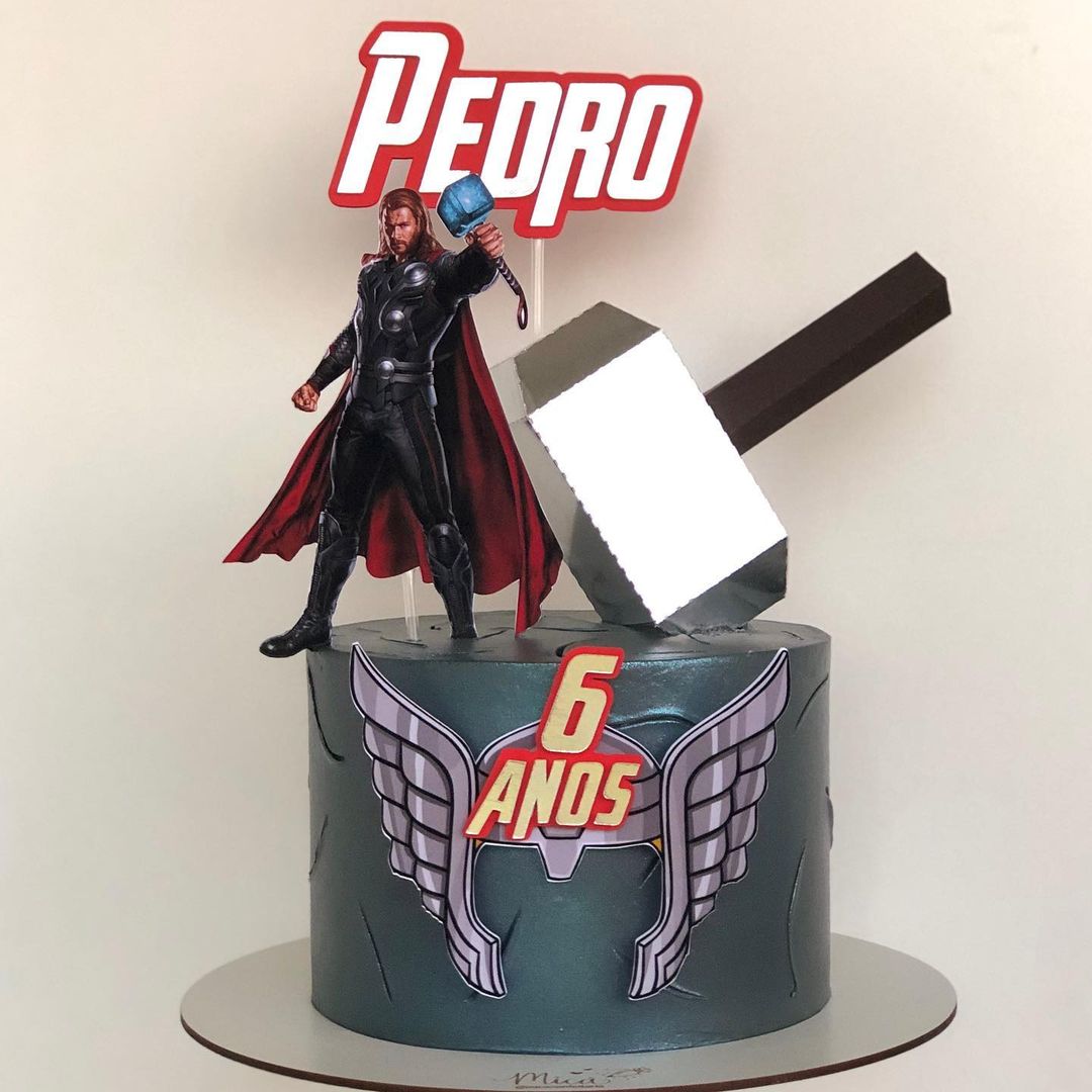 Bolo do Thor: 70 modelos + 5 tutoriais para uma superfesta