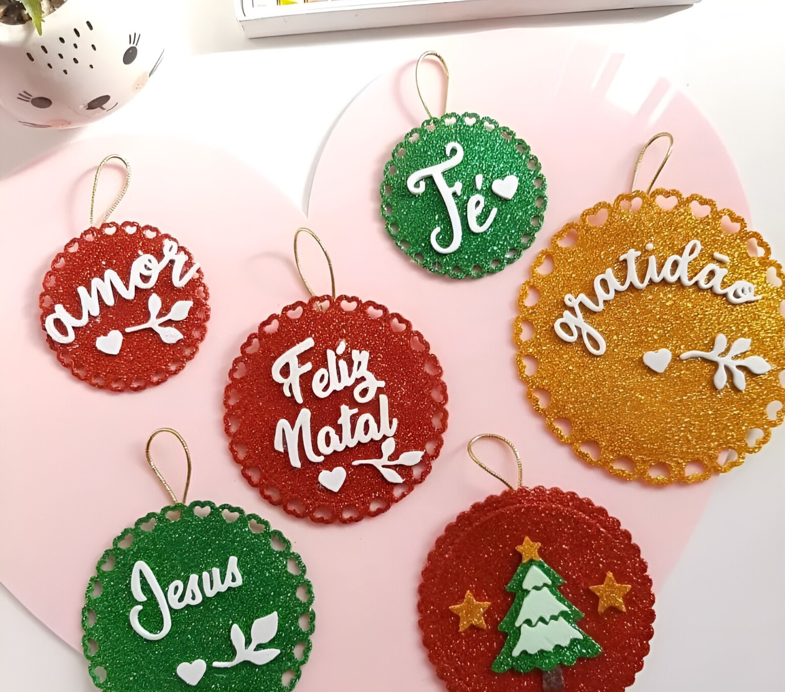 Como fazer enfeites de Natal em EVA: 70 ideias criativas