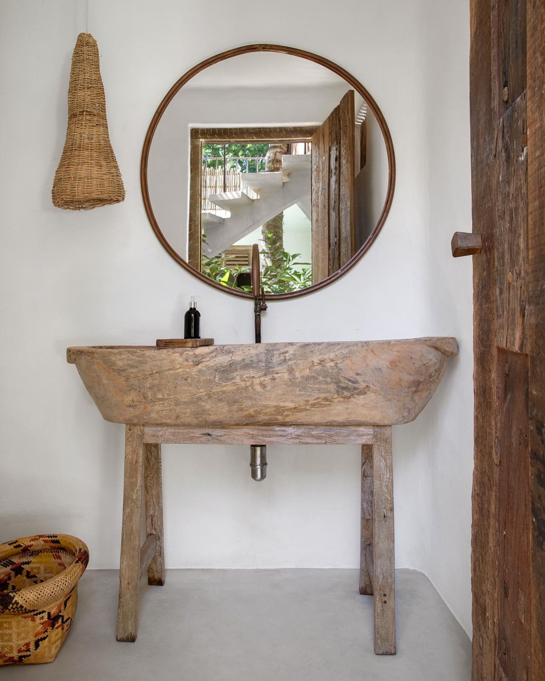 Lavabo rústico: 50 ideias que remetem à natureza na decoração