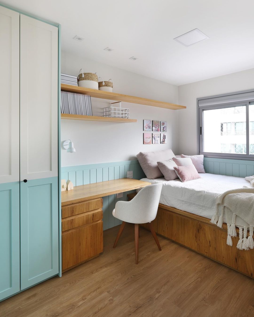 Azul turquesa: 60 possibilidades para adicionar a cor na decoração