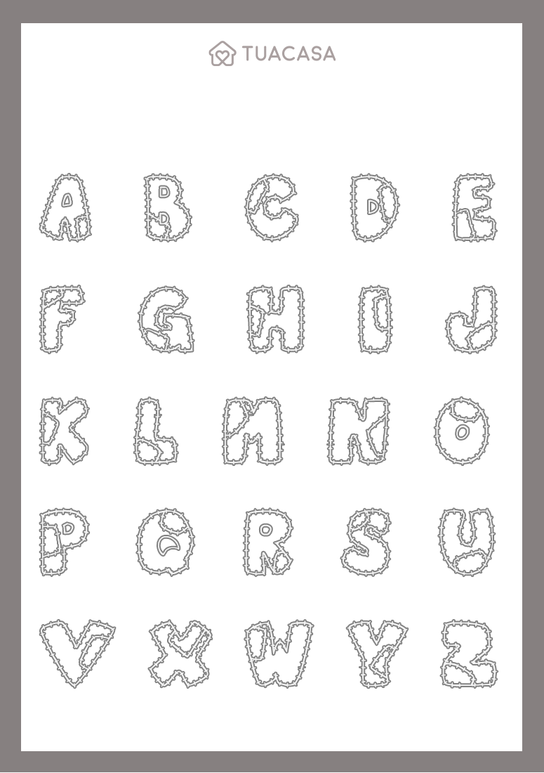 Moldes de Letras: 7 modelos incríveis para fazer o seu artesanato