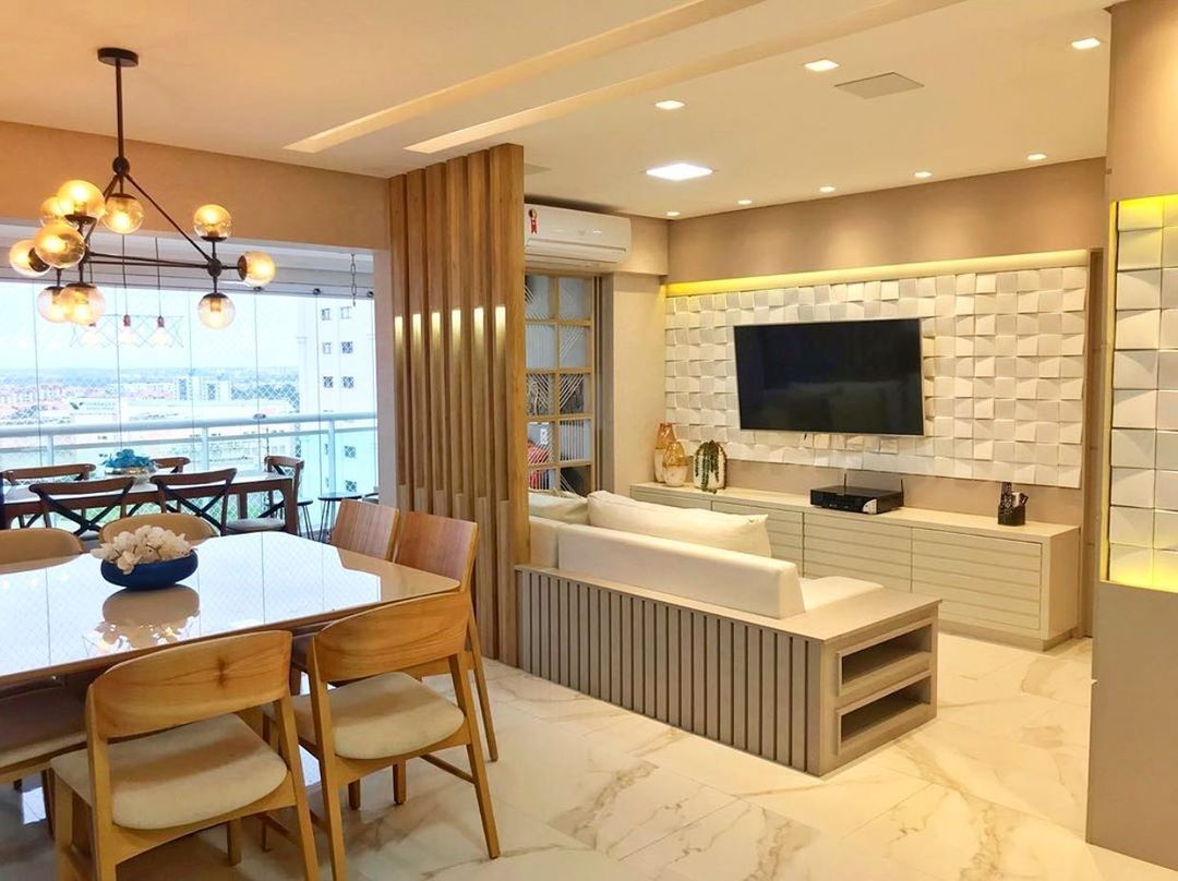 Sala de TV pequena: dicas e 70 fotos para otimizar o ambiente