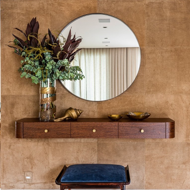 Cor caramelo: tons, cominações de cores e projetos diversos