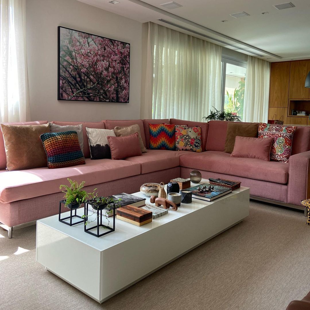 Cor rosé: como usar o tom de diferentes formas na sua decoração