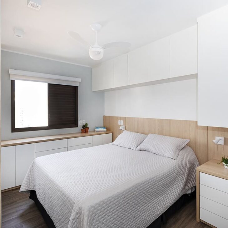 Quarto de casal pequeno: dicas para otimizar o espaço