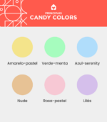 Candy Colors: tons, como usar na decoração e projetos