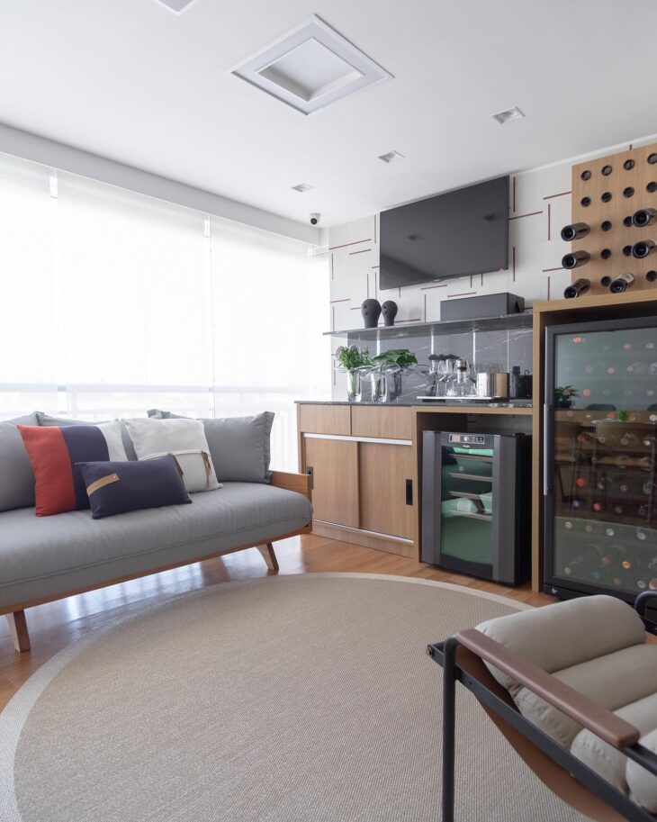 Barzinho para sala: como montar e 30 ideias para ter o seu